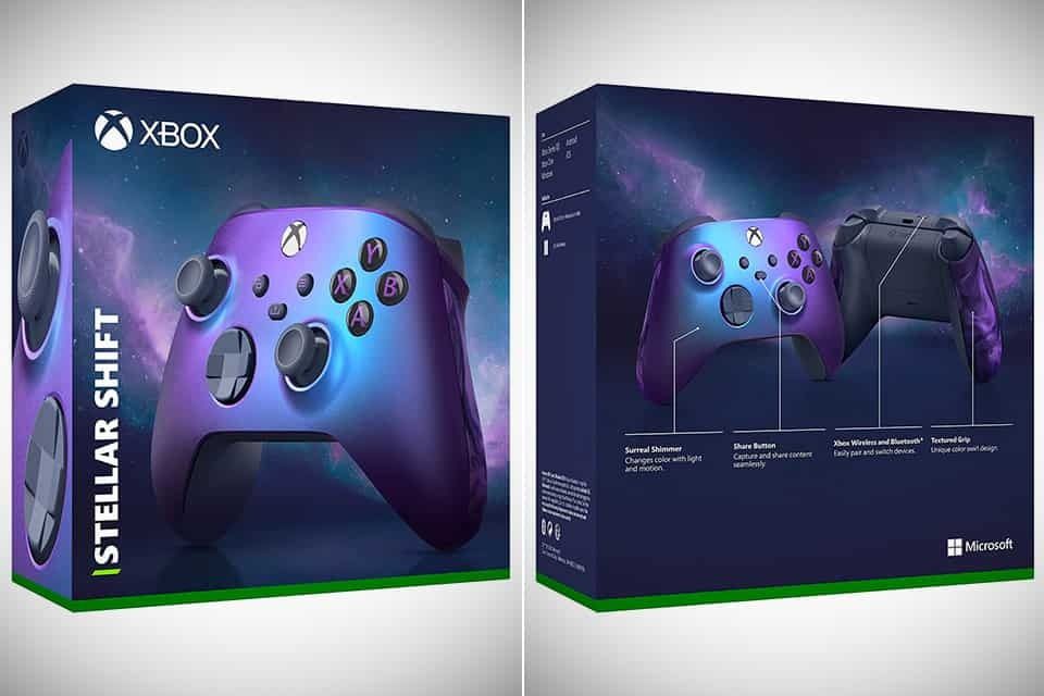Xbox Wireless Controller Stellar Shift Special Edition Qau 00088