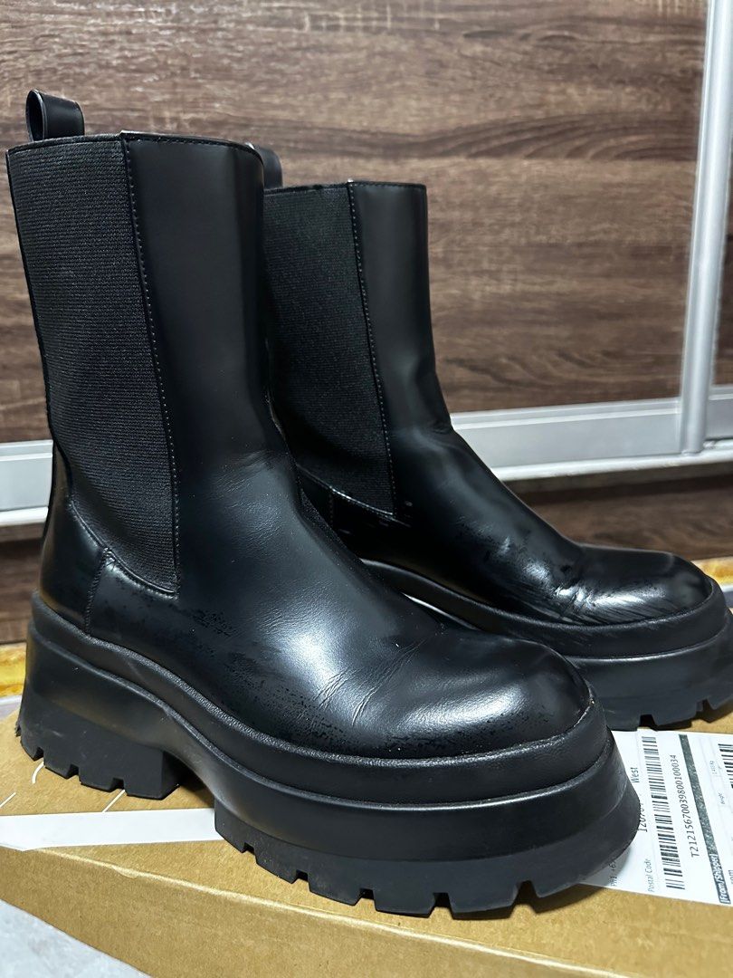Zara boots, Women's Fashion, Footwear, Boots on Carousell