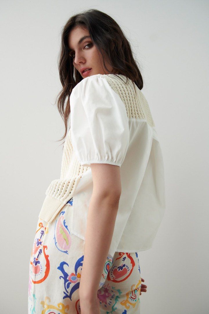 ZARA Top, Women's Fashion, Tops, Blouses on Carousell
