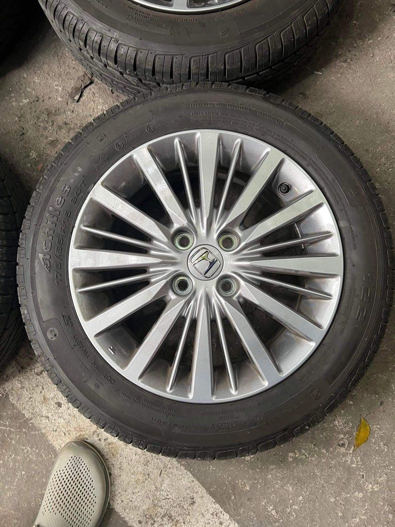 15” Honda city Mags 2022 stock used mags with thick 175-65-r15 Achilles ...
