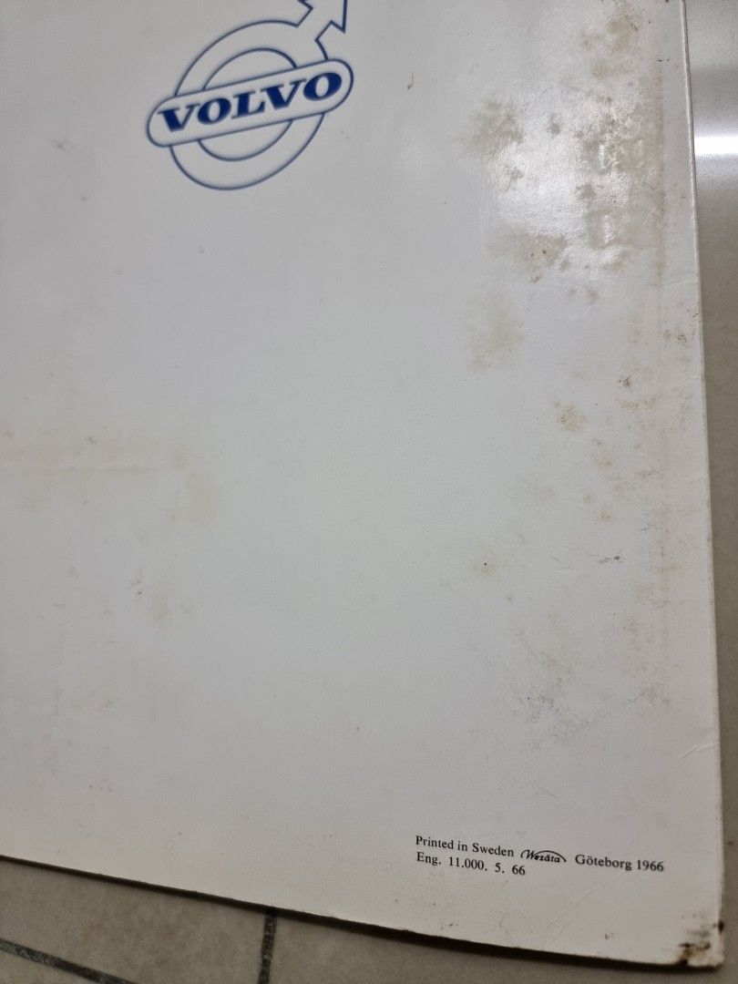 1965 VOLVO Sweden Book Catalogue Rare, Hobbies & Toys, Books ...