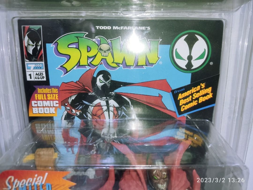 1995 SPAWN WORMHEAD + VHS TAPE SPAWN THE ANIMATED SERIES VOLUME 1 ... 1995 SPAWN WORMHEAD + VHS TAPE SPAWN THE ANIMATED SERIES VOLUME 1 ...