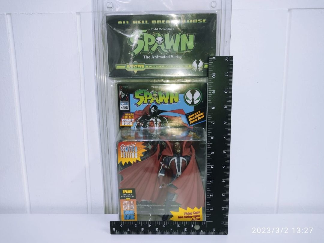 1995 SPAWN WORMHEAD + VHS TAPE SPAWN THE ANIMATED SERIES VOLUME 1 ... 1995 SPAWN WORMHEAD + VHS TAPE SPAWN THE ANIMATED SERIES VOLUME 1 ...