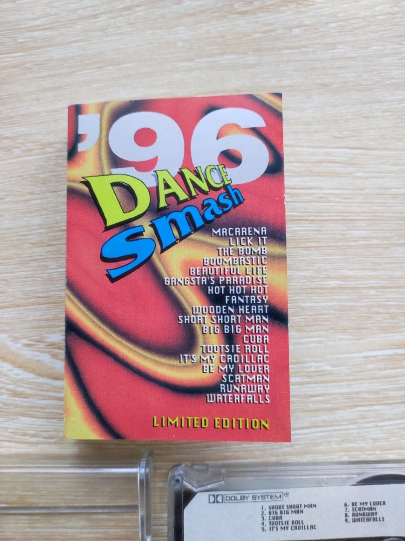 1996 Dance Smash hits Macarena, Lick it, Bombastic, it's a beautiful ...