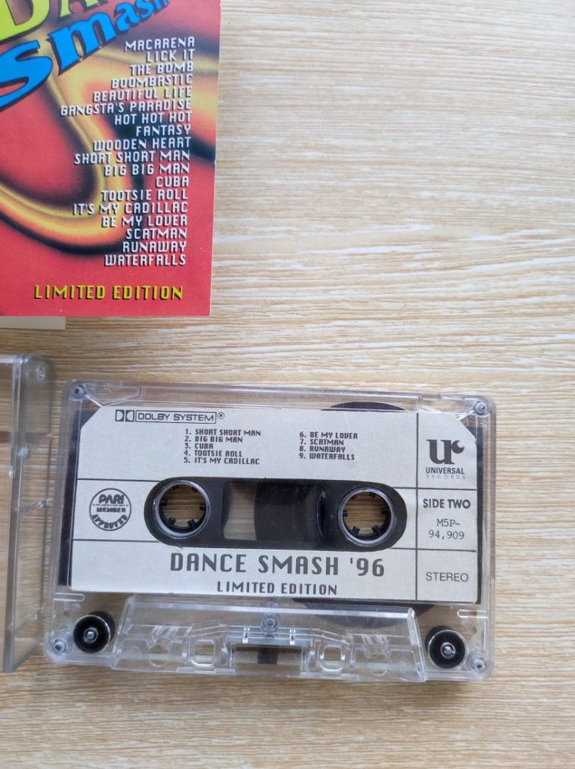 1996 Dance Smash hits Macarena, Lick it, Bombastic, it's a beautiful ...