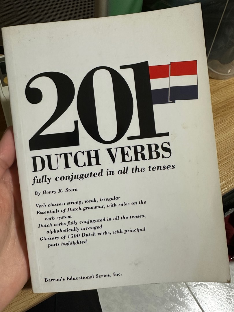201 Dutch Verbs fully conjugated in all tenses, Hobbies & Toys, Books ...