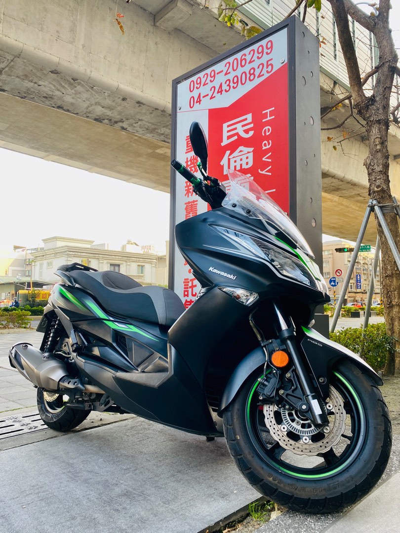車友託售：2020年Kawasaki J 300 ABS 一手車(總代理), 機車, 重機在旋轉拍賣
