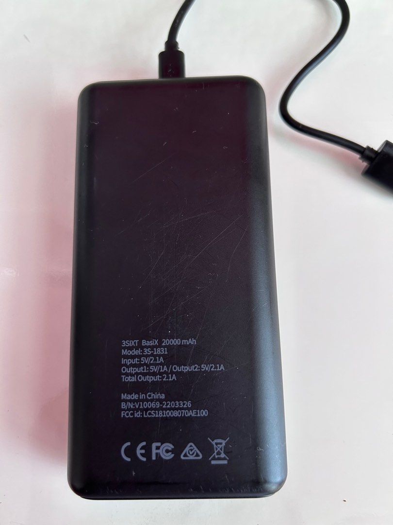 3sixT JetPak BasiX - 20000mAh Universal Battery, Mobile Phones ...