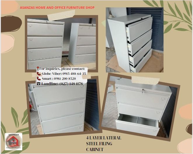 4 LAYER LATERAL FILING CABINET (FACTORY PRICE) on Carousell