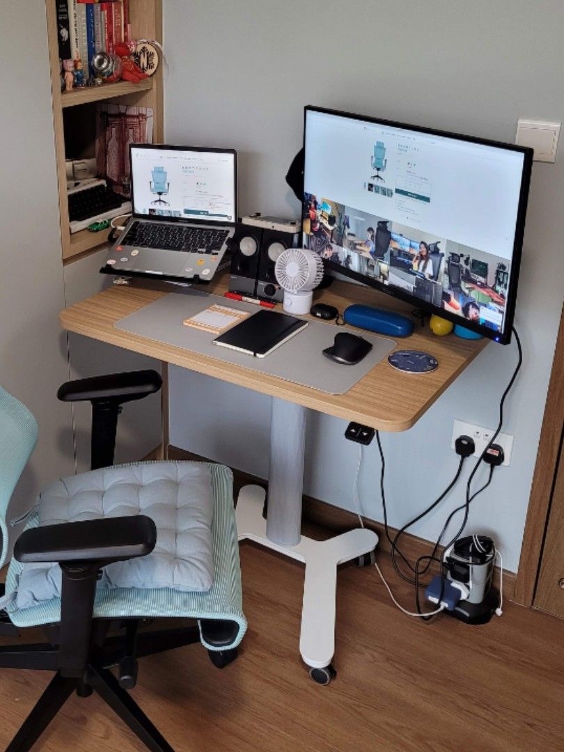 90cm sit-to-stand study desk from takeaseat.sg, Furniture & Home Living ...