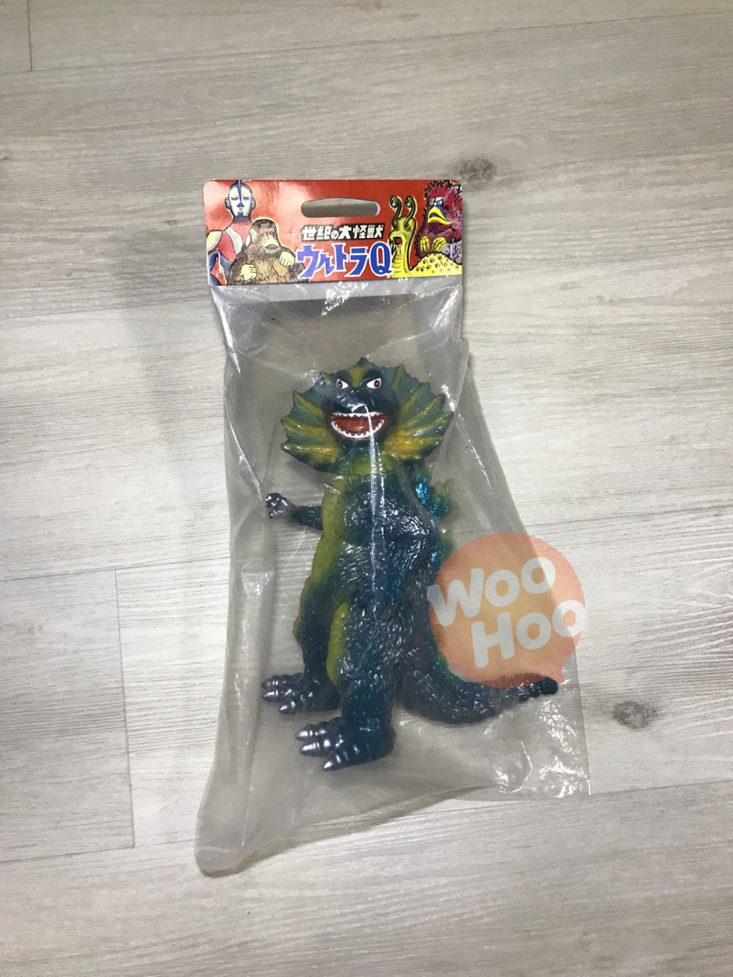 吉拉斯 圍巾恐龍 超人吉田 m1 m1號 sofubi sofvi vinyl 搪膠 膠品 大膠 軟膠 糖膠 ソフビ kaiju 怪獸 超人 ultraman, 興趣及遊戲, 玩具 & 遊戲類 ...