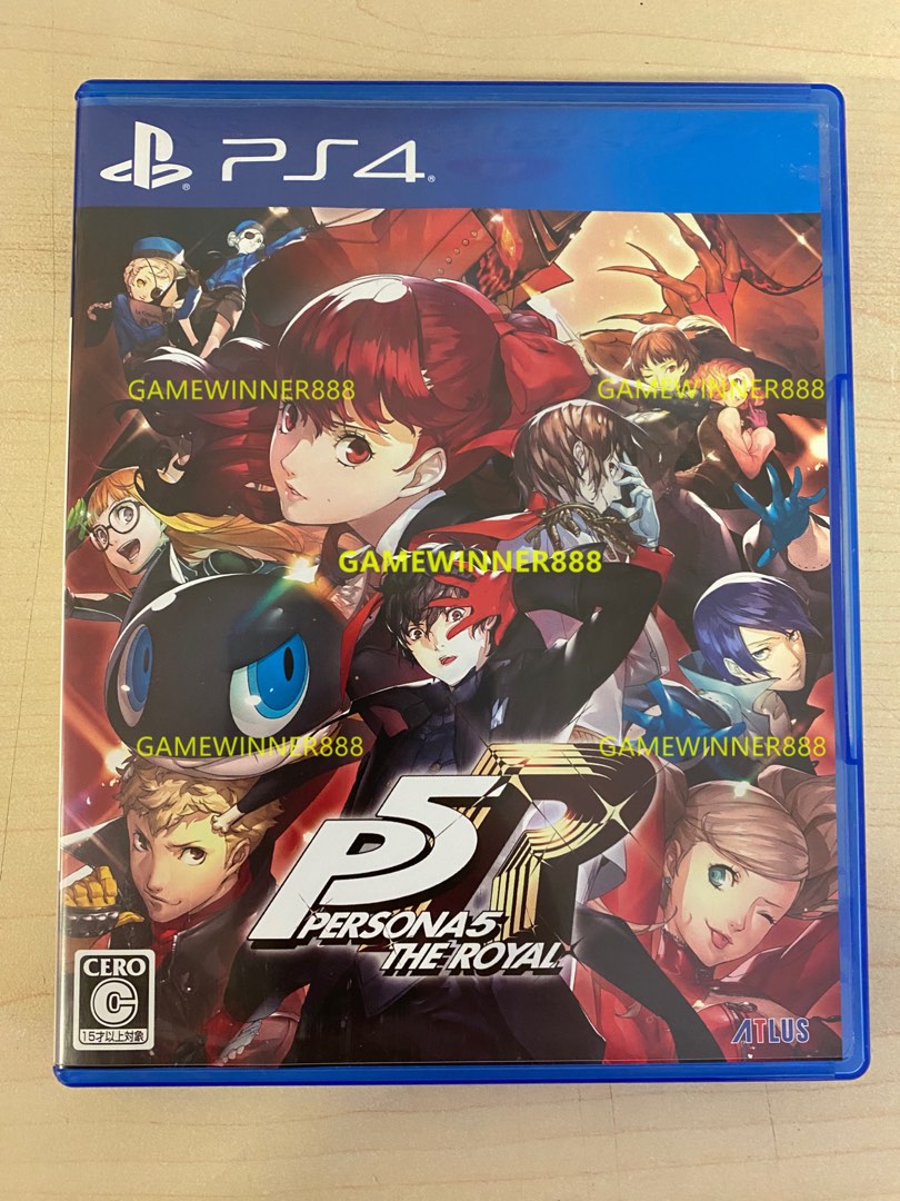 《今日快閃價》（中古二手）日版 PS4遊戲 P5R 女神異聞錄5 皇家版 SHIN MEGAMI TENSEI Persona 5 The Royal 日文版, 電子遊戲, 電子遊戲 ...
