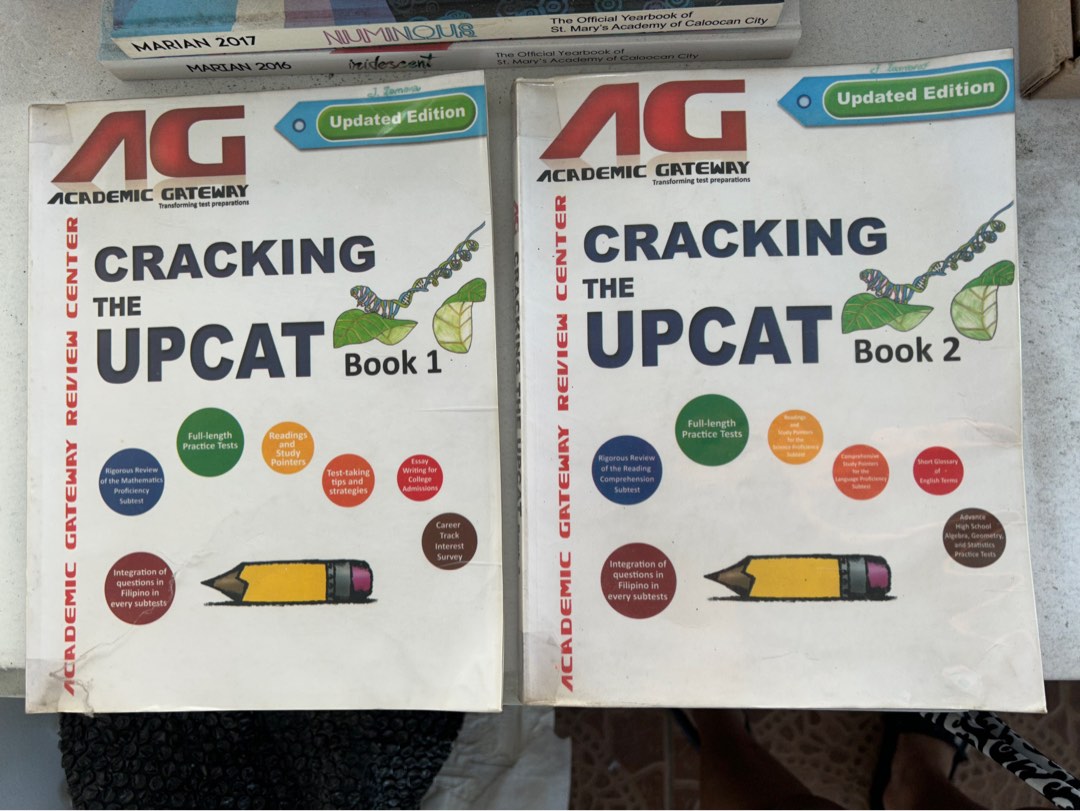Academic Gateway Cracking the UPCAT (Book 1 Book 2), Hobbies & Toys ...
