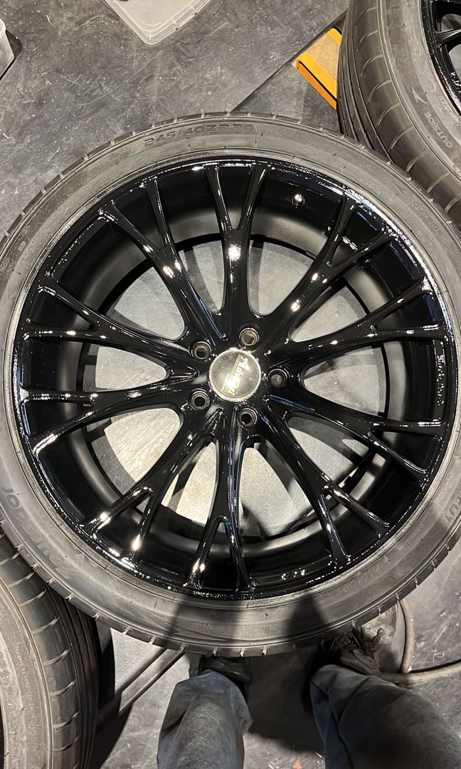 Advanti Racing R20 Tyres & Rim, Car Accessories, Tyres & Rims on Carousell