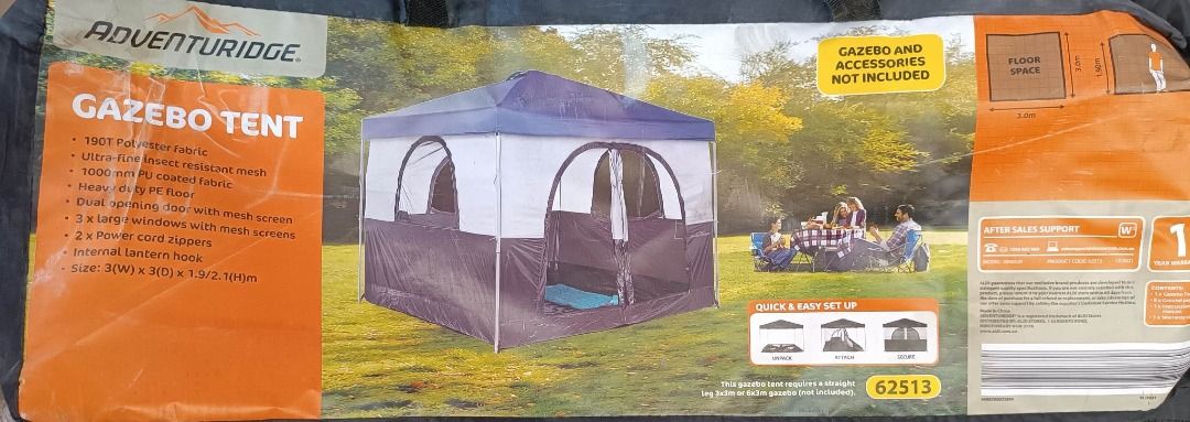 Adventuridge Inner Tent Kit, Sports Equipment, Hiking & Camping on ...