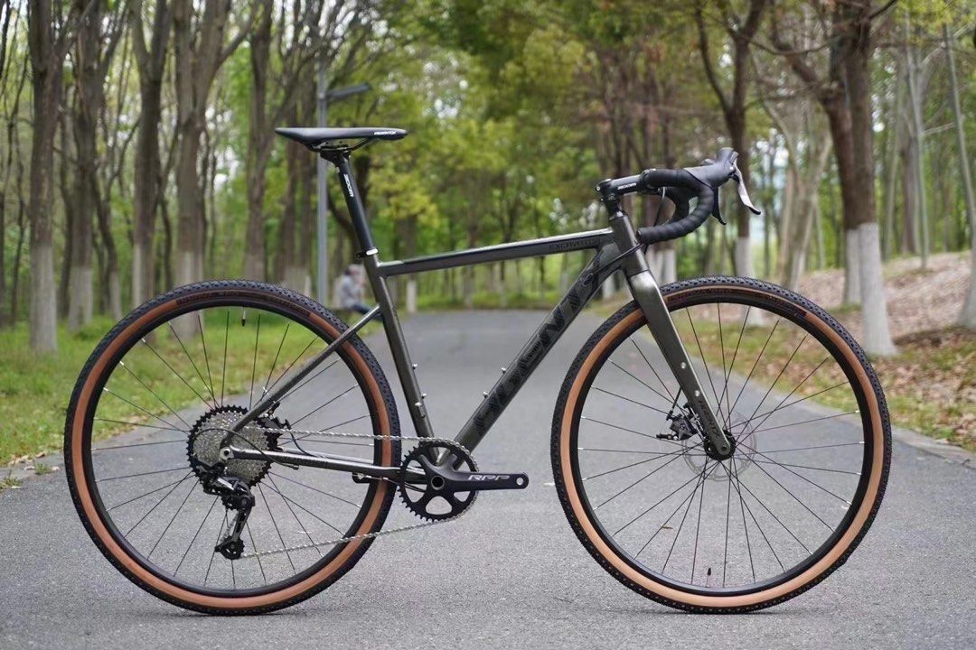 Agentx 外銷 Gravel bike 越野公路車 碎石 多路段 爬山 碟剎 11速單盤 disc roadbike, 運動產品, 單車及 ...