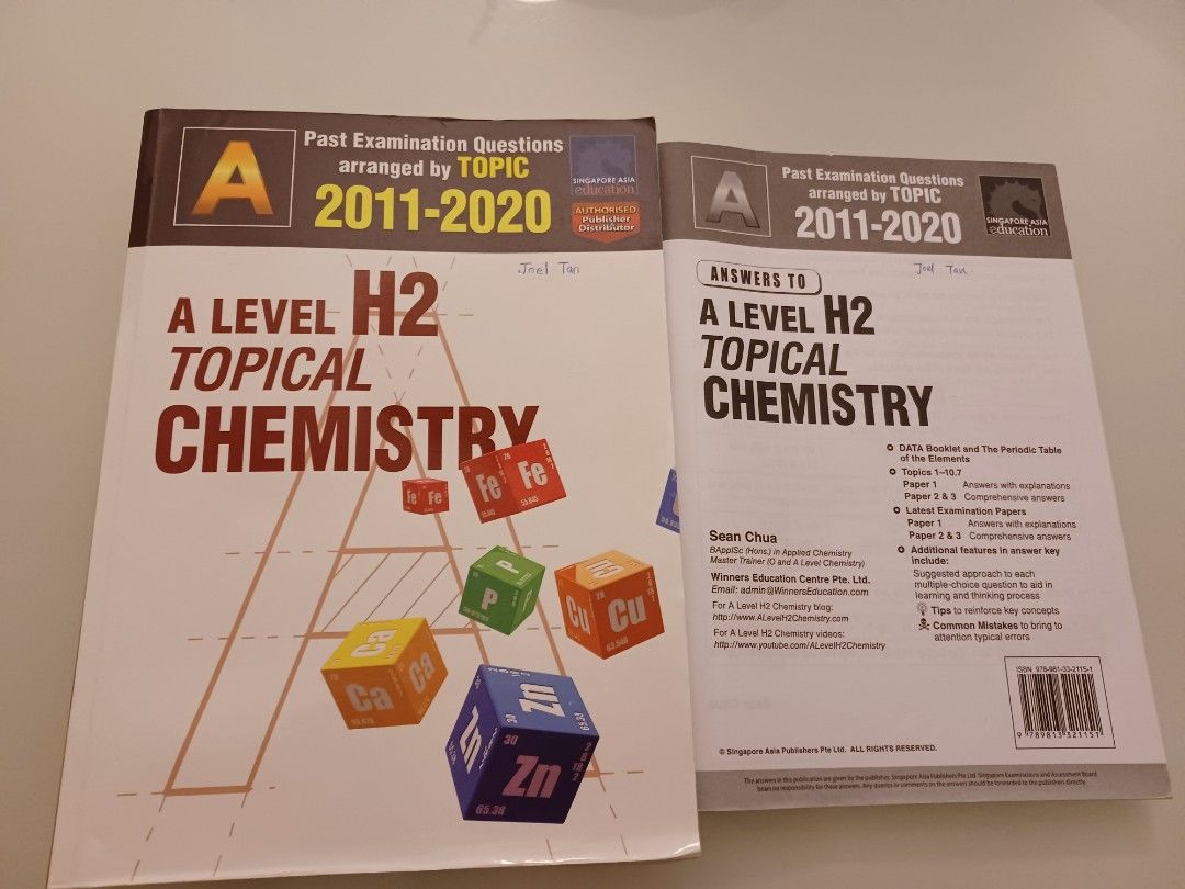 ALevel H2 Biology Topical 2012-2021, ALevel H2 Chemistry Topical 2011 ...
