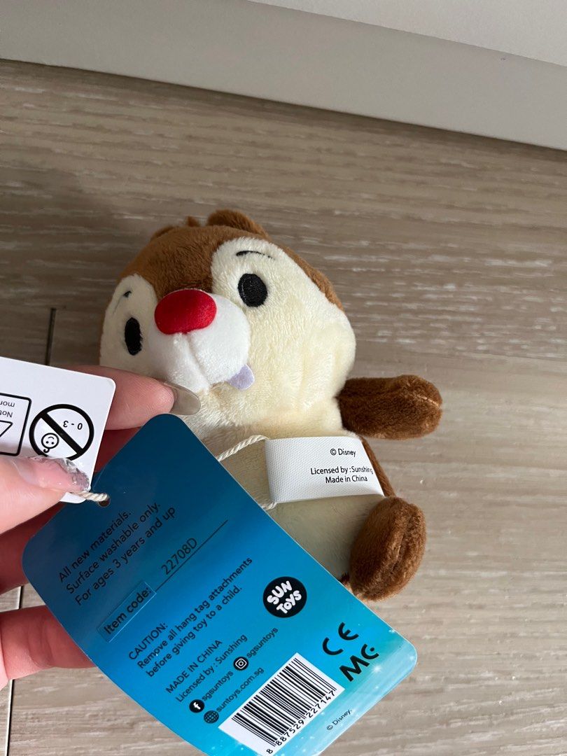 Alvin and the chipmunks keychain toy plushie, Hobbies & Toys, Toys ...