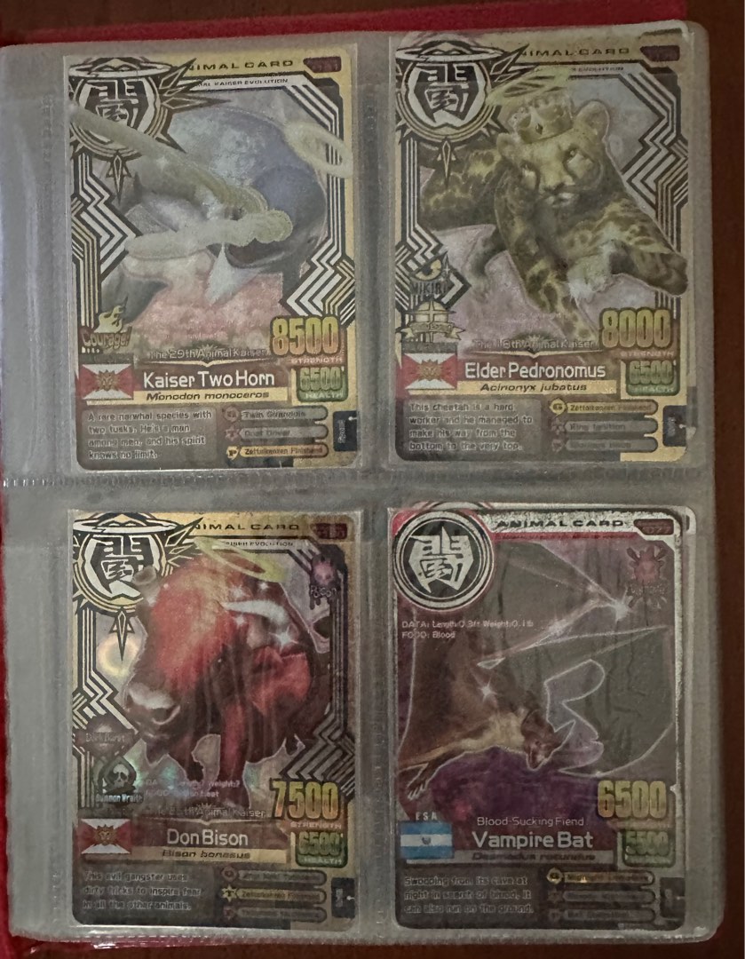 Animal Kaiser Cards, Hobbies & Toys, Toys & Games on Carousell