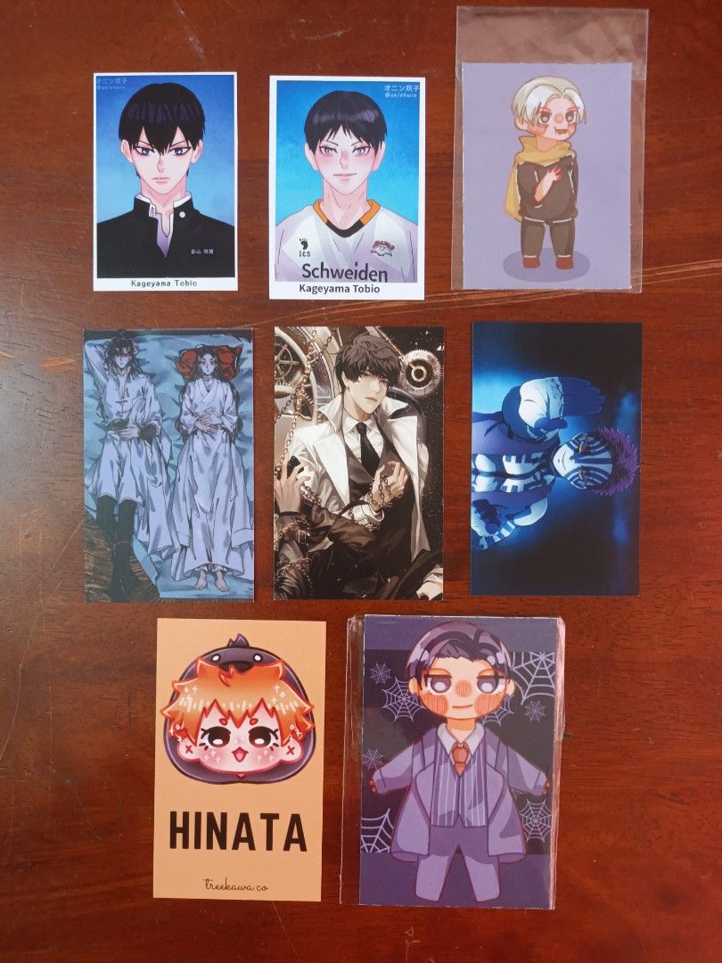 anime id photo and card, Hobbies & Toys, Collectibles & Memorabilia, J ...