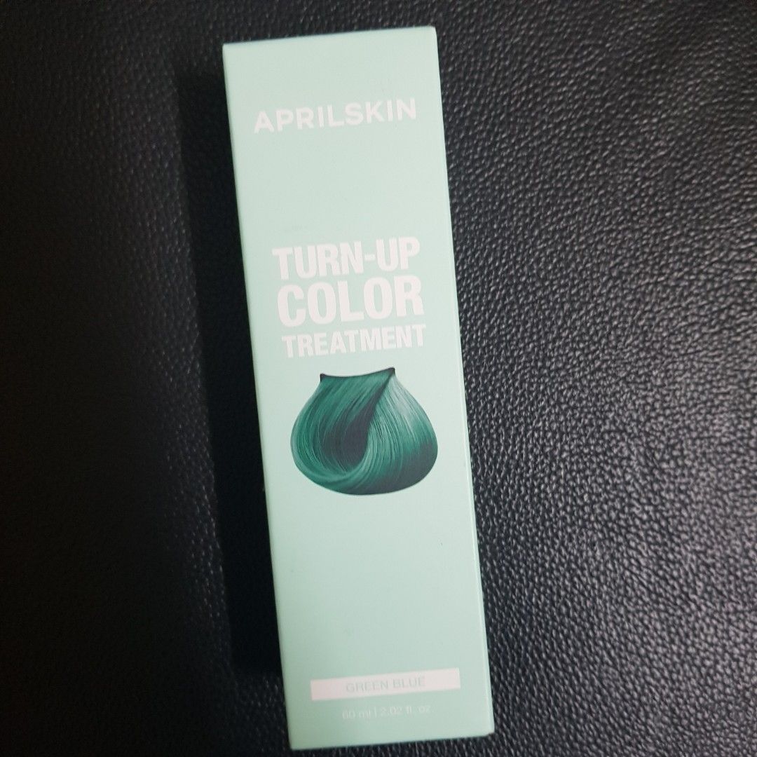 April Skin Turn Up Colour Treatment Green Blue Dye Hair, Beauty ...