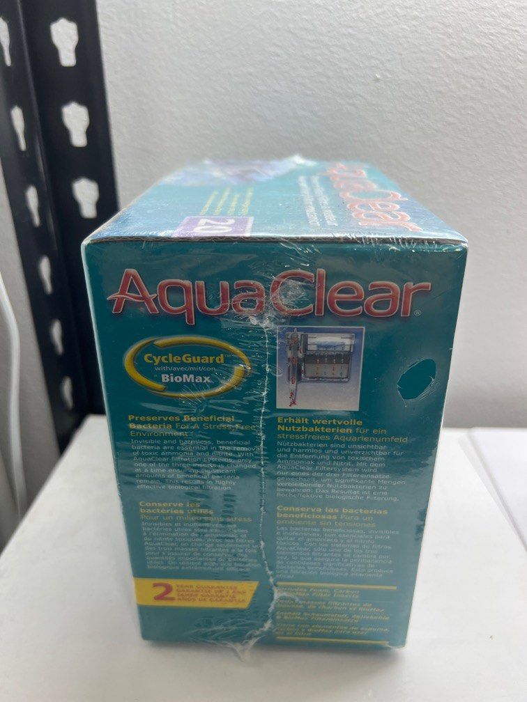 Aquaclear 20 Clip on Power Filter, Pet Supplies, Homes & Other Pet ...