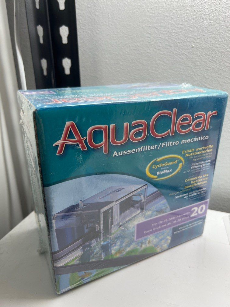 Aquaclear 20 Clip on Power Filter, Pet Supplies, Homes & Other Pet ...