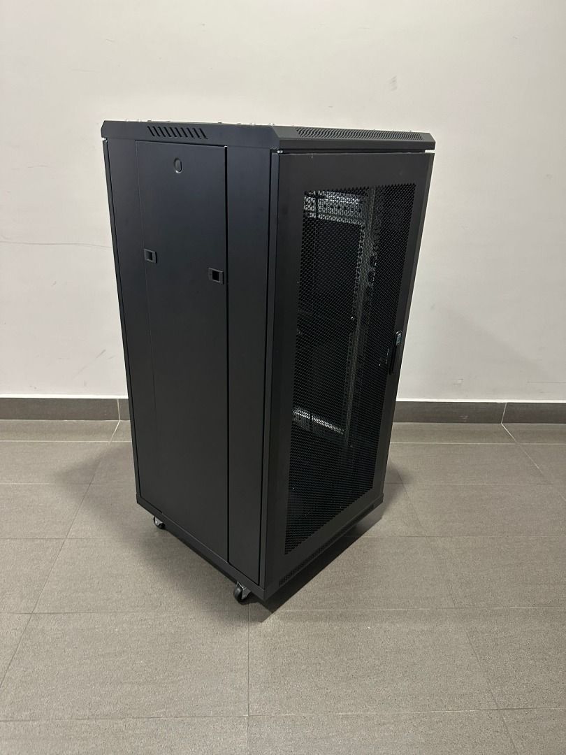 Assembled 22U rack heavy duty strong for AV network server cabinet ...