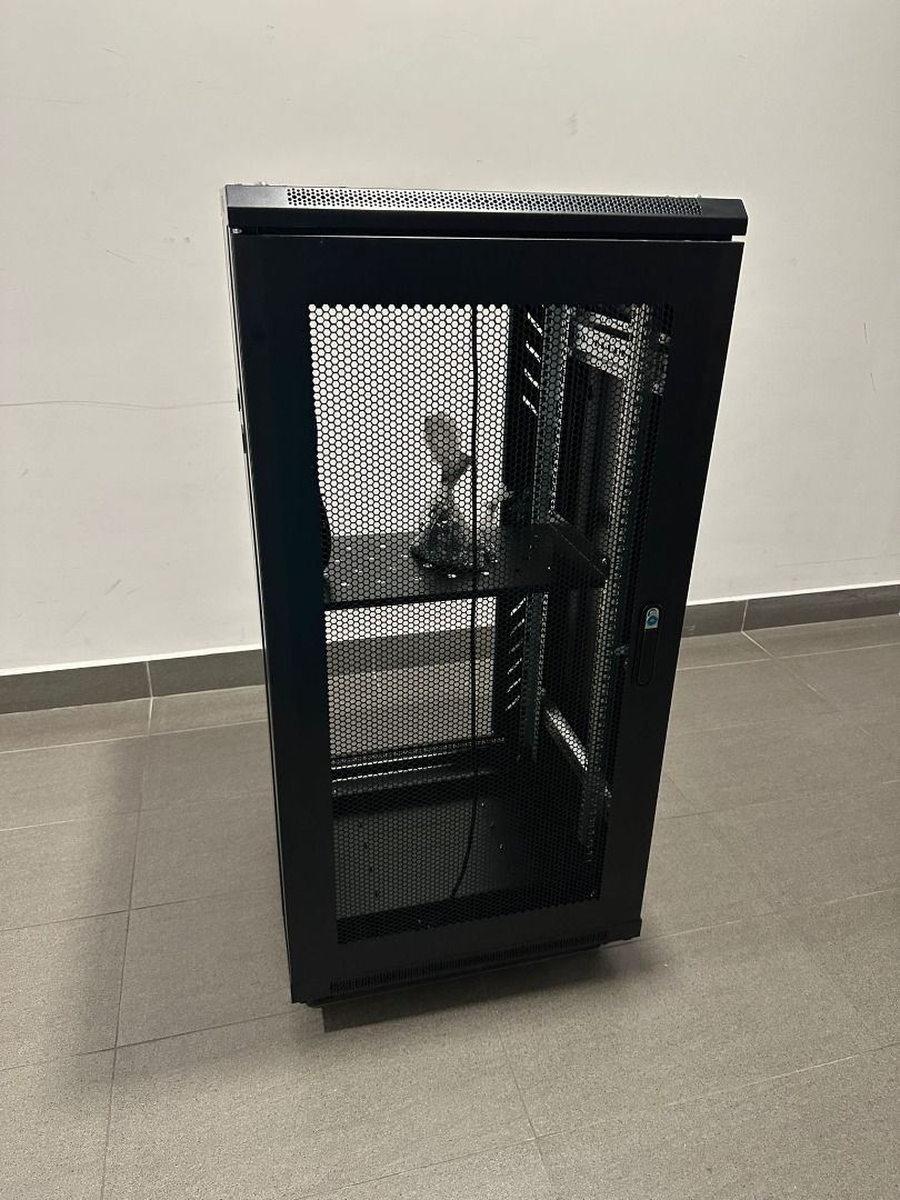 Assembled 22U rack heavy duty strong for AV network server cabinet ...