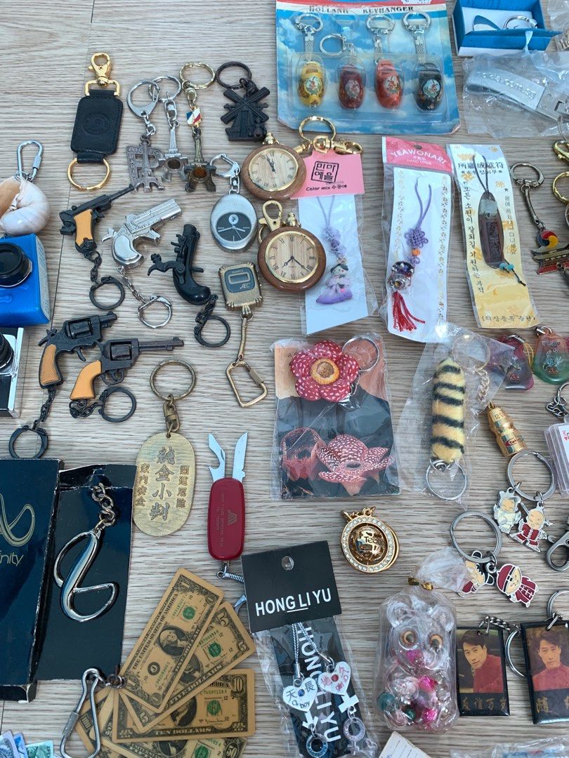 Various Assorted Vintage Key Chains, Hobbies & Toys, Toys & Games on ...