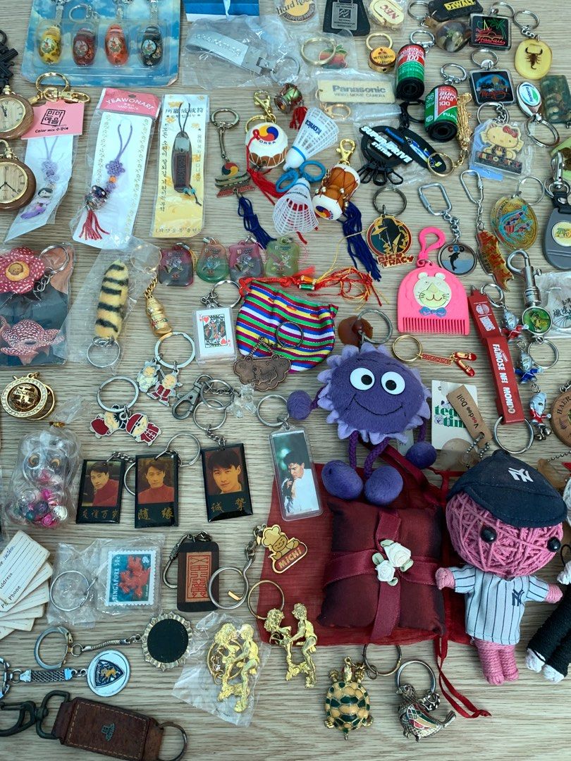 Various Assorted Vintage Key Chains, Hobbies & Toys, Toys & Games on ...