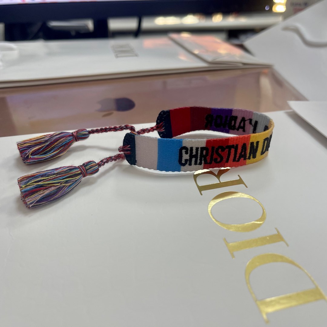 Authentic Christian Dior Friendship Bracelet (1Pc), Women's Fashion ...