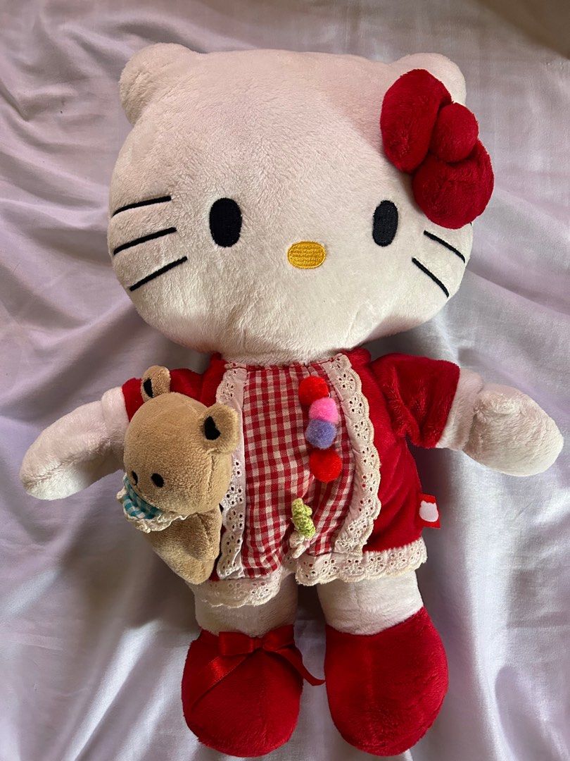 Authentic Hello Kitty Stuffed Toy on Carousell