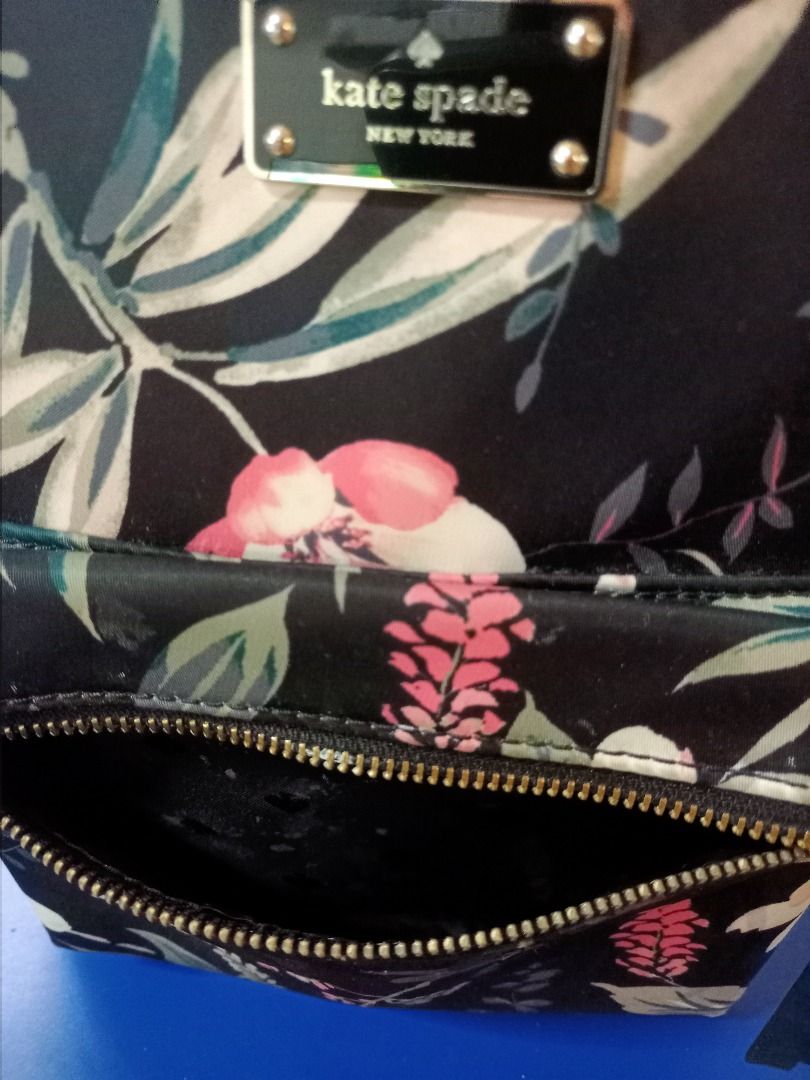 Authentic Kate Spade Botanical Backpack on Carousell