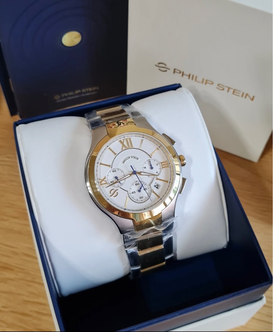 AUTHENTIC PHILIP STEIN Classic Round Chronograph on Carousell