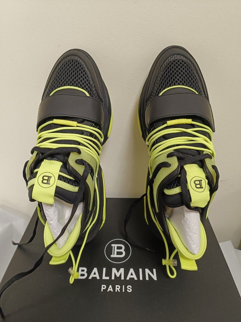 Balmain Paris Sneakers, Luxury, Sneakers & Footwear on Carousell