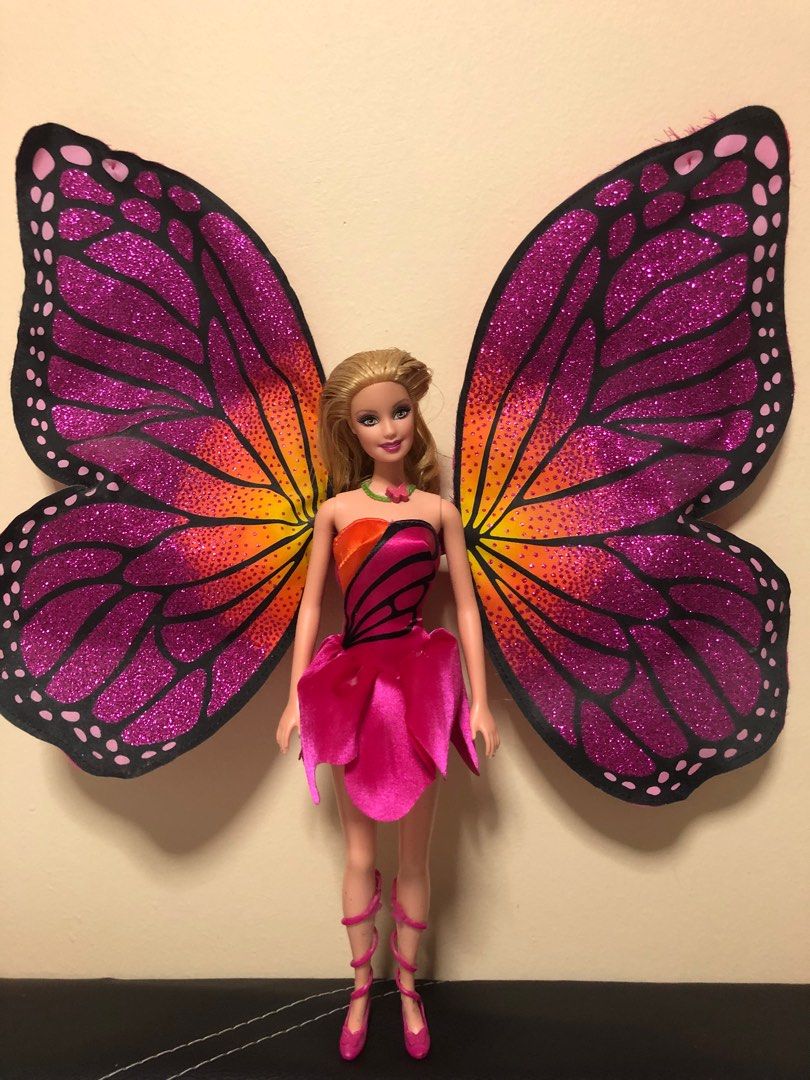 Barbie Mariposa and Fairy Princess Doll, Hobbies & Toys, Toys & Games ...