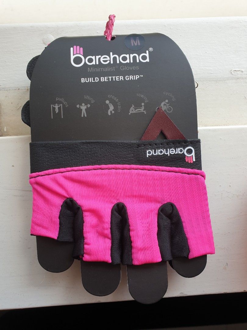 Barehand Gloves (M), Sports Equipment, Exercise & Fitness, Weights & Dumbbells on Carousell