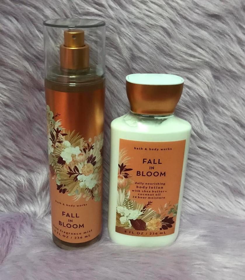 Bath & Body - Fall in bloom scent on Carousell