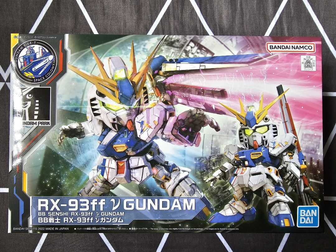 BB Senshi RX-93ff ν Gundam P-BANDAI, Hobbies & Toys, Toys & Games on Carousell