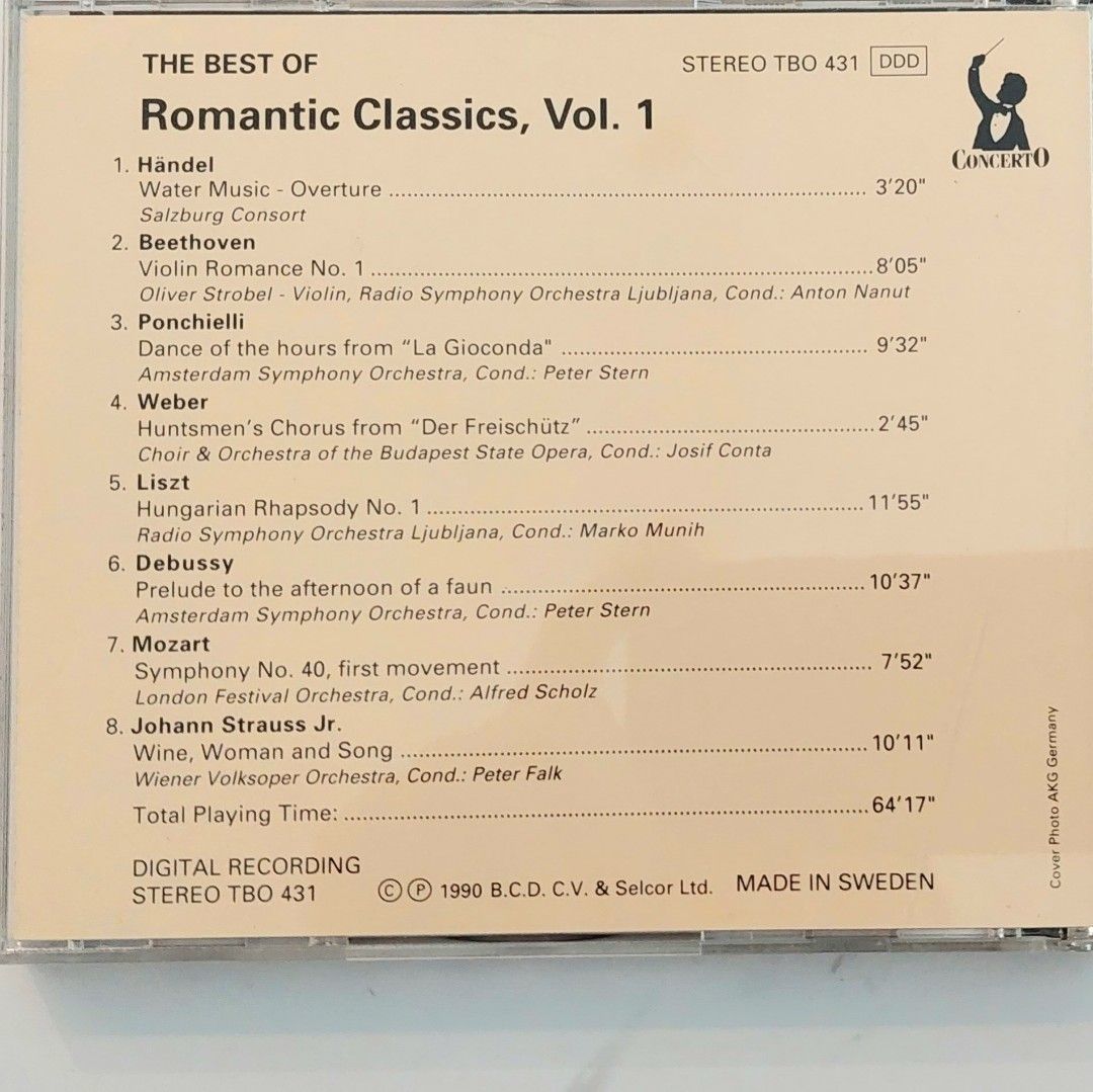 Best Classical Digital Recording, Best of Romantic Piano, Solo Piano ...