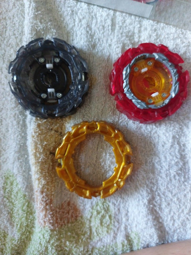 Beyblade Burst DB/BU Prominence Phoenix layers and blades, Hobbies ...