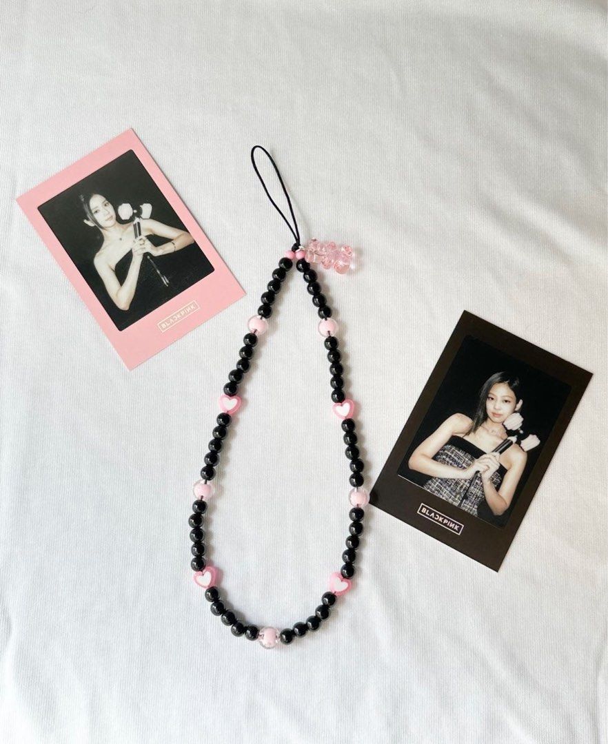 BlackPink Phone Loops, Hobbies & Toys, Stationery & Craft, Handmade ...