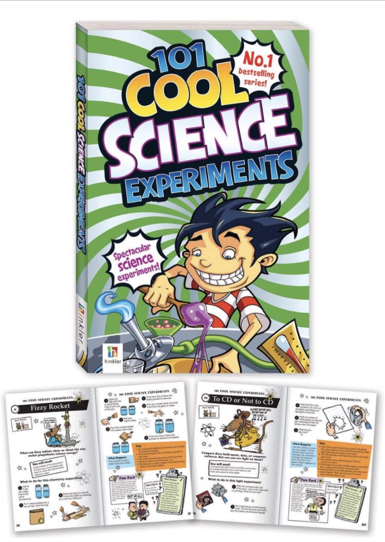 Brand new BN 101 Cool Science Experiments primary school kid book, Hobbies & Toys, Books ...