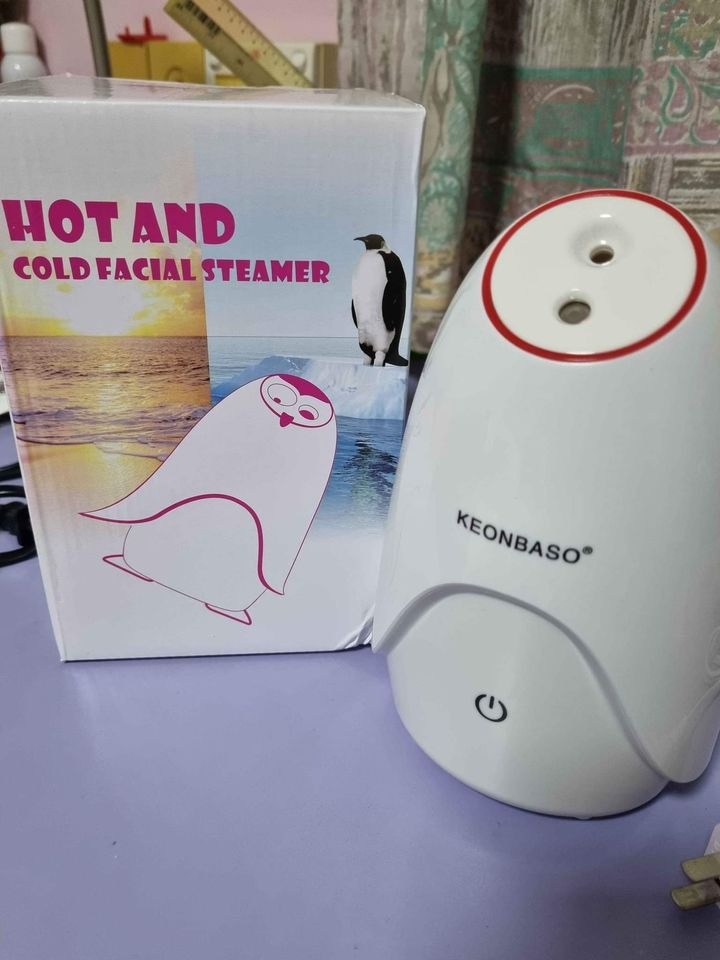 brand new in box Hot & cold face steamer, Beauty & Personal Care, Face ...