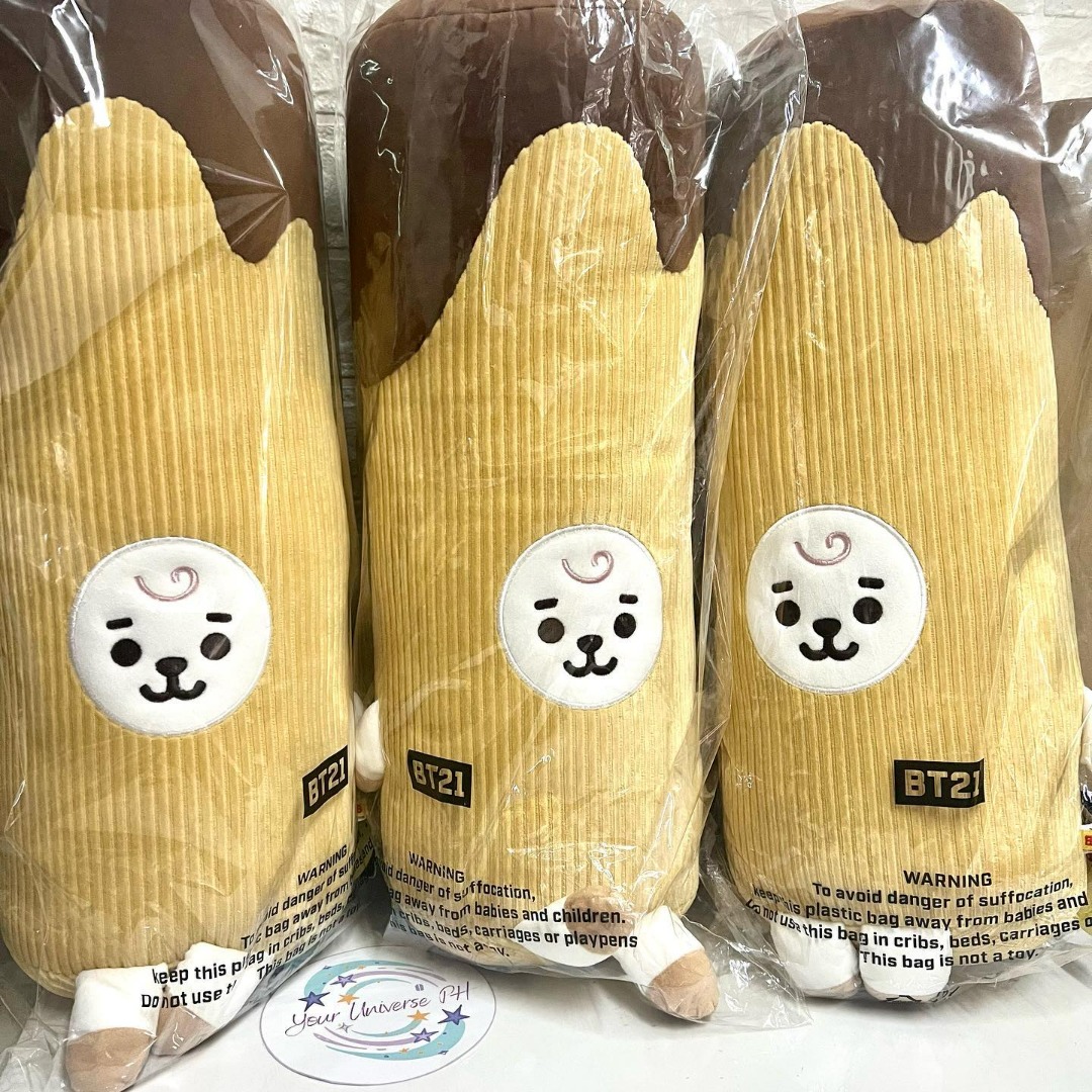 BT21 RJ Baby Sweet Things Big Churros Body Pillow, Hobbies & Toys ...