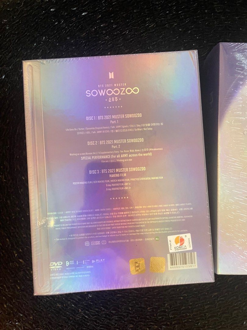 BTS MUSTER DVD - Sowoozoo DVD & Bluray SEALED, Hobbies & Toys ...