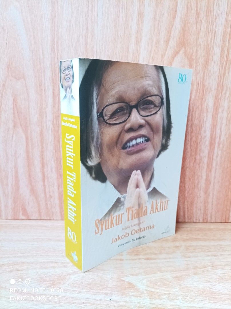 Buku Syukur Tiada Akhir Jejak Langkah Jakob Oetama, Buku & Alat Tulis ... Buku Syukur Tiada Akhir Jejak Langkah Jakob Oetama, Buku & Alat Tulis ...