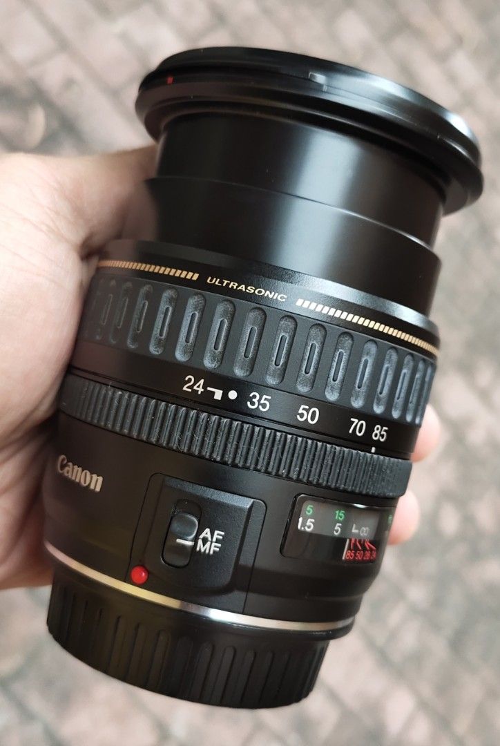 Canon USM EF 24-85mm F3.5-4.5 Lens, Photography, Cameras on Carousell