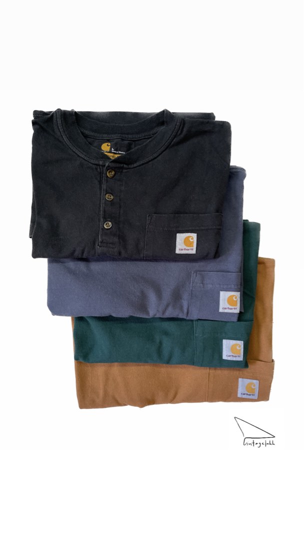 Carhartt Pocket T Shirts Mens Fashion Tops And Sets Tshirts And Polo Shirts On Carousell